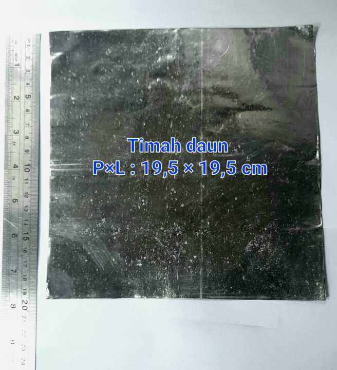 Timah Daun Pemberat Pancingan Model Lipat Timah | Lazada Indonesia