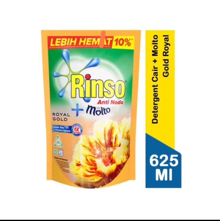 Rinso Liquid Detergent Cair 625ml | Lazada Indonesia