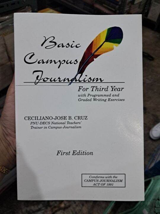 Basic Campus Journalism for third year Cruz Rex | Lazada PH