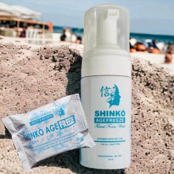Shinko Set, Facial Foam Wash 100 + Shinko Soap 70g | Lazada PH