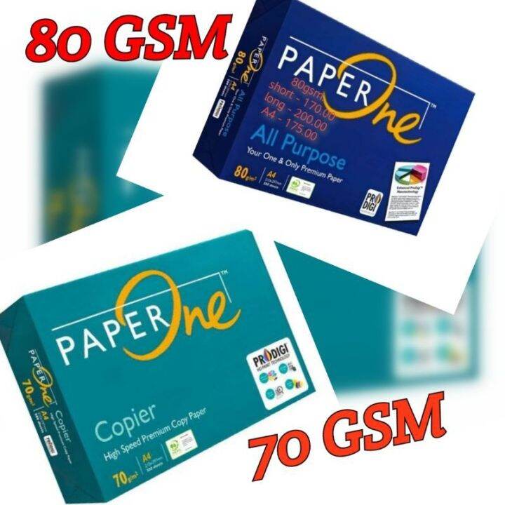 Wholesale Price PAPER ONE SUBS. 20 70 gsm F4 and 80 GSM. High Speed ...