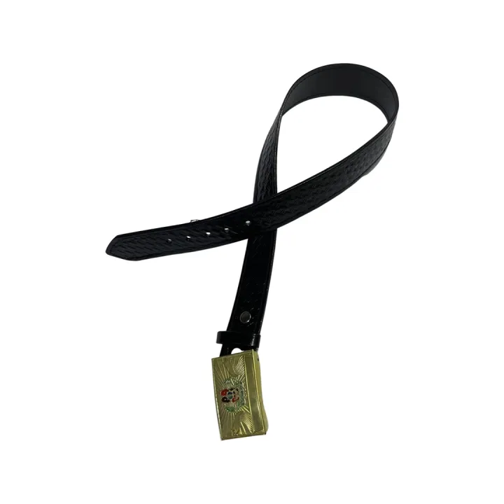 Leather Security Belt with Buckle for Security Guard | Lazada PH
