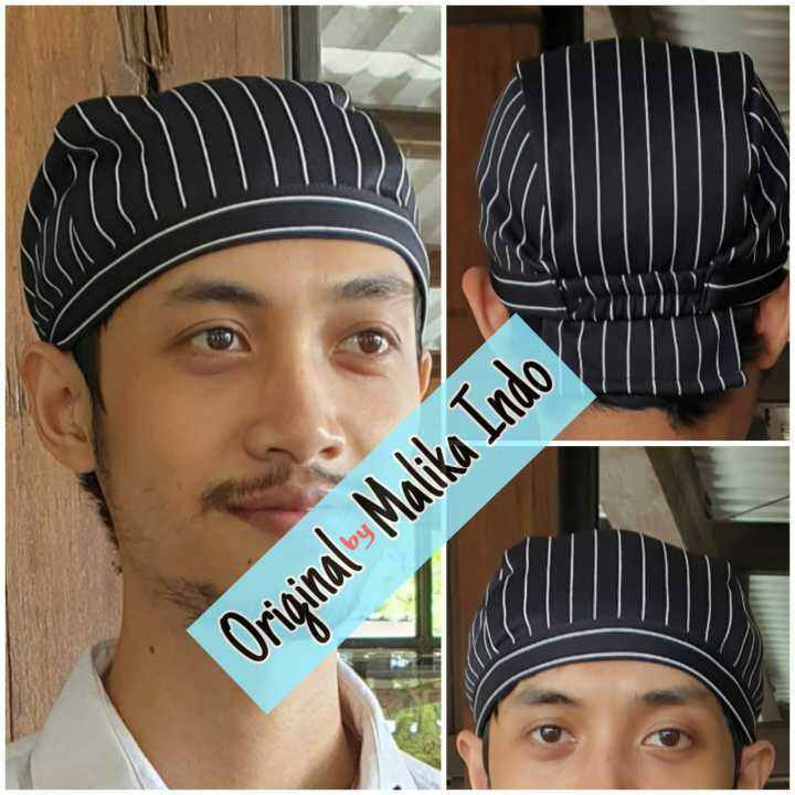 Topi Chef Salur Topi Barista Topi Waiters Topi Seragam Toko Pabrik ...