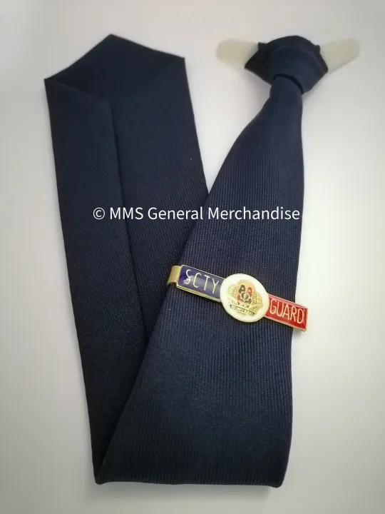 Security Guard Necktie with Clip | Lazada PH