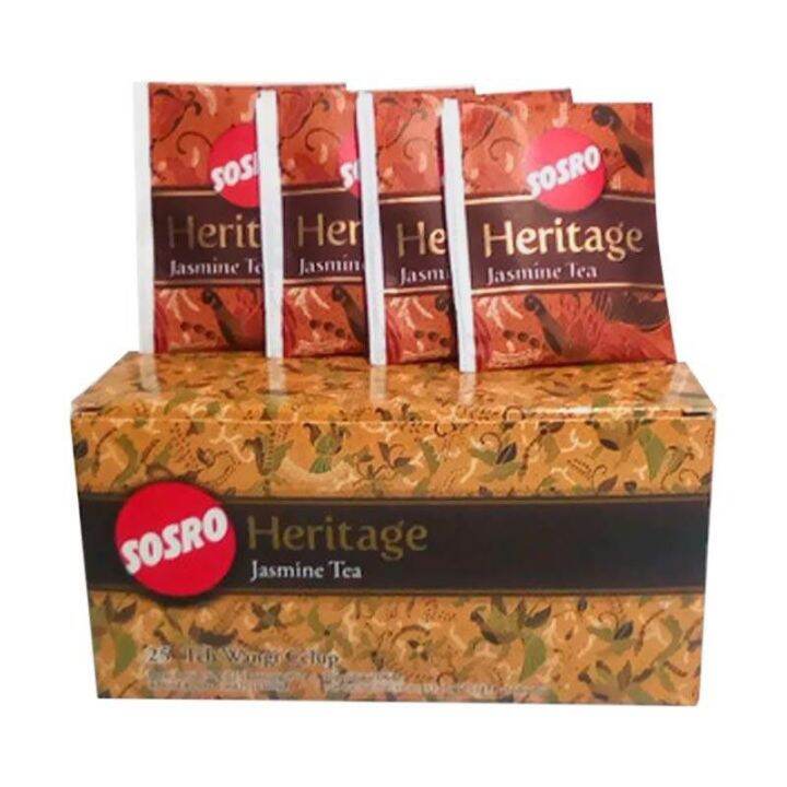 [10 box ] teh Sosro heritage Jasmine isi 25 celup | Lazada Indonesia