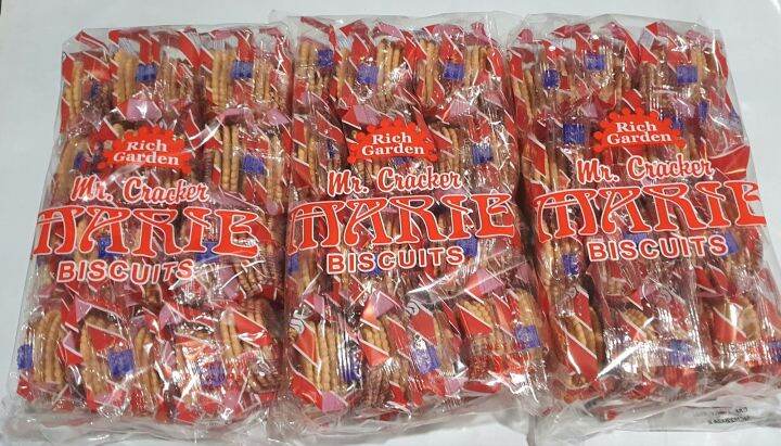 3 Pack Rich Garden Cracker Marie 8g×20 | Lazada PH