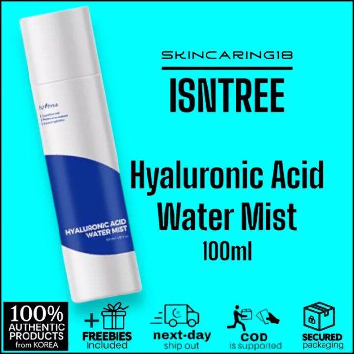 ISNTREE Hyaluronic Acid Water Mist 100ml by SkinCaring18 | Lazada PH
