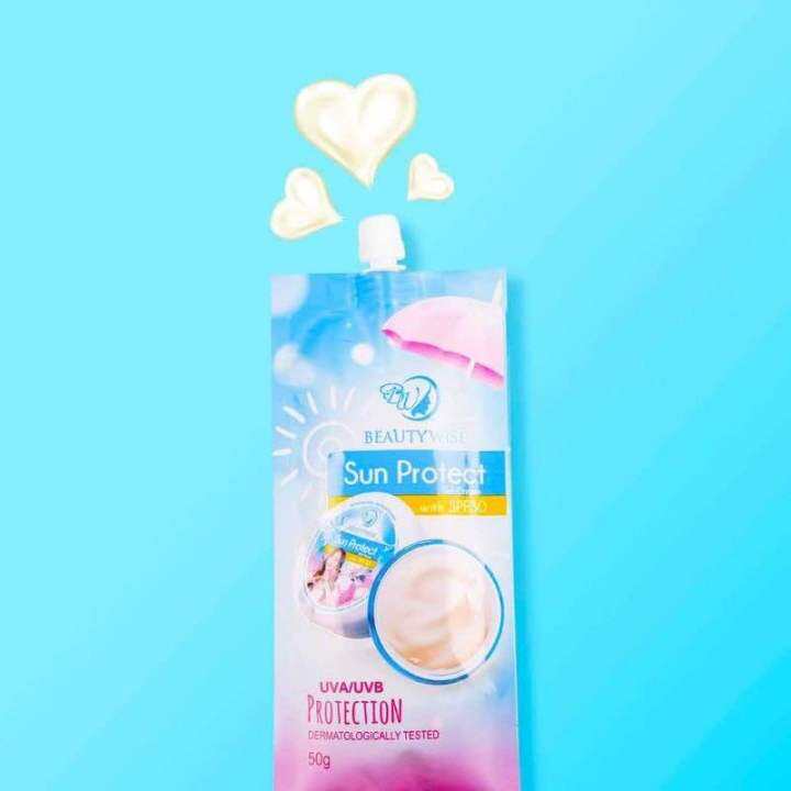 Beautywise sunblock 50g | Lazada PH