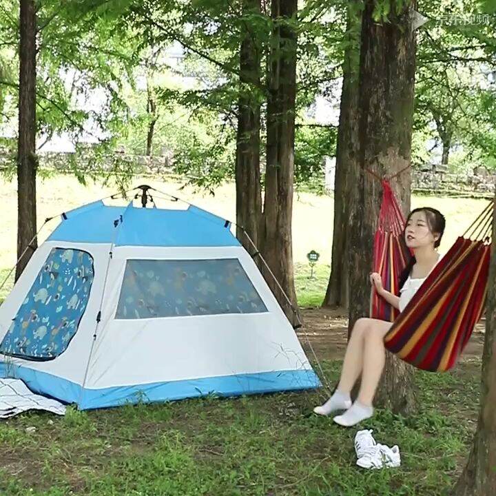 LOWEST PRICE Portable Cotton Rope Outdoor Hammock DIY Duyan | Lazada PH