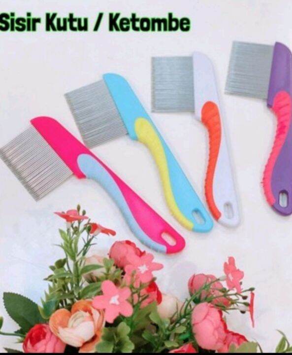 serit gagang - serit kutu logam - sisir kutu besi - srit kutu | Lazada ...