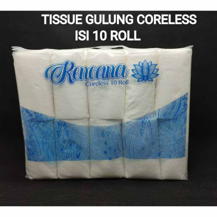 Tissue Tisu Gulung Coreless Isi 10 roll | Lazada Indonesia