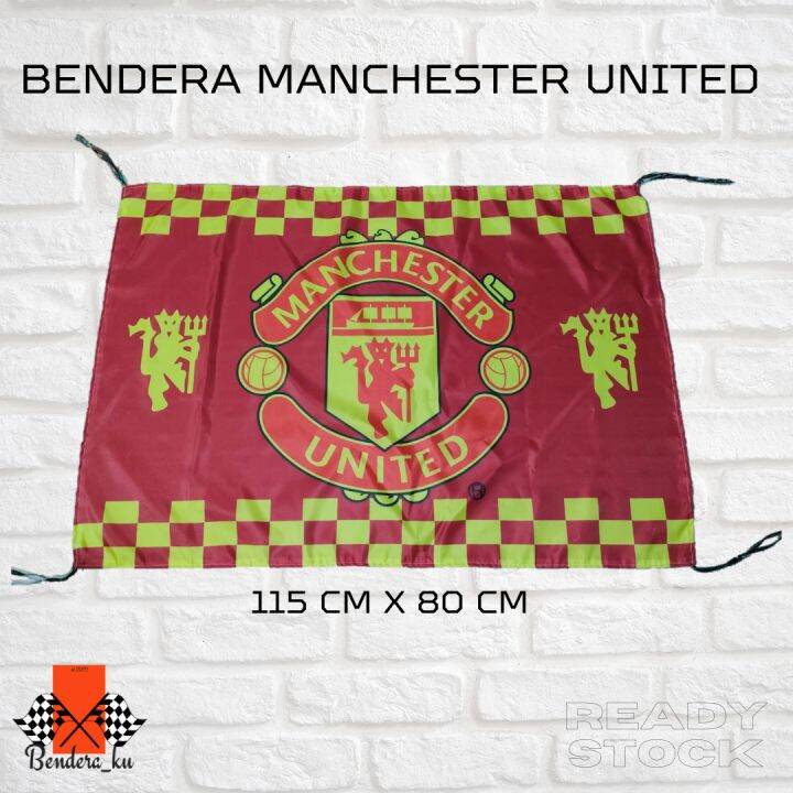 BENDERA KU - FLAG MANCHESTER UNITED BESAR TERMURAH | Lazada Indonesia