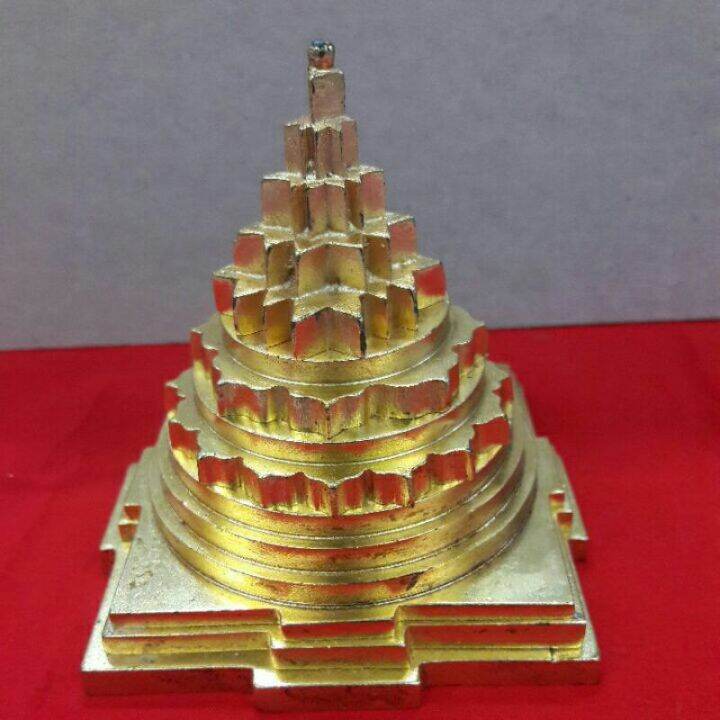 Maha Mehru Sri Chakra Gold Plated Statue | Lazada