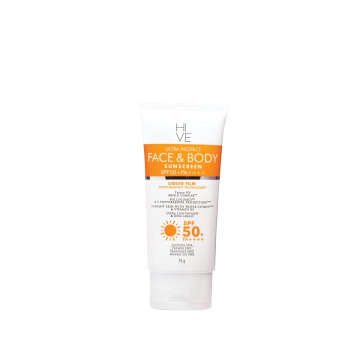 HIVE ULTRA PROTECT FACE & BODY SUNSCREEN SPF50+ PA++++ | Lazada.co.th