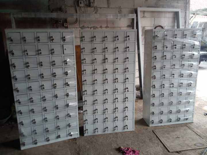 loker besi tempat penyimpan handphone | Lazada Indonesia