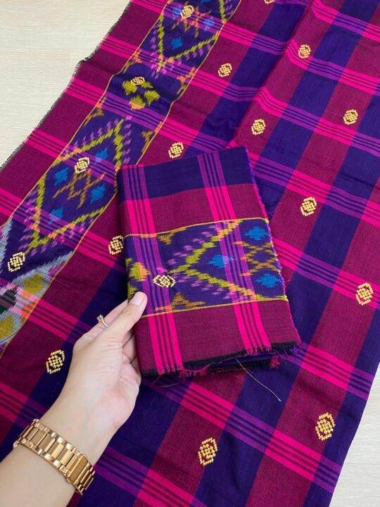 Kamen Songket Endek Tenun Tretes Pelangi Plus Selendang | Lazada Indonesia