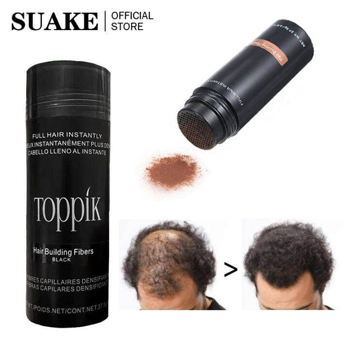 Hair Fibers Hair Loss Building Fibers+Applicator Spray Hairline ...