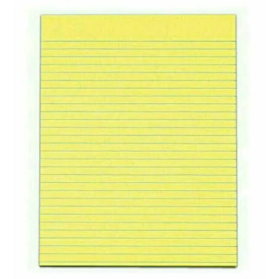 1 pad yellow pad 80 lvs | Lazada PH