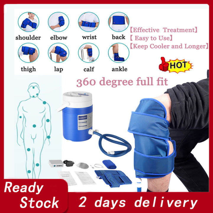Cold Therapy Machine System with Large Knee Pad, Adjustable Ergonomic ...