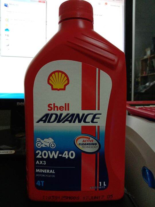 Shell Advance AX3 20W-40 1L | Lazada