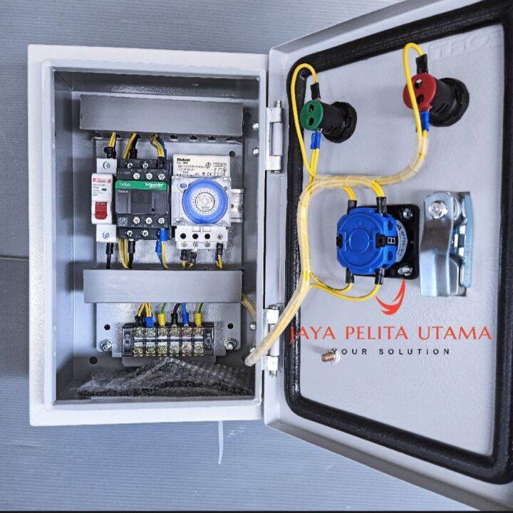 Panel pompa/lampu Timer 10A manual - otomatis | Lazada Indonesia