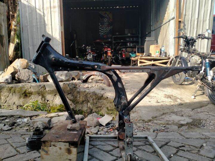 Rangka cb tatanan pres Nganjuk rangka cb begel panjang | Lazada Indonesia