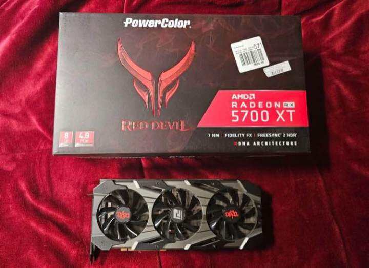 PowerColor Red Devil AMD Radeon RX 5700 XT 8GB GDDR6 Graphics Card ...