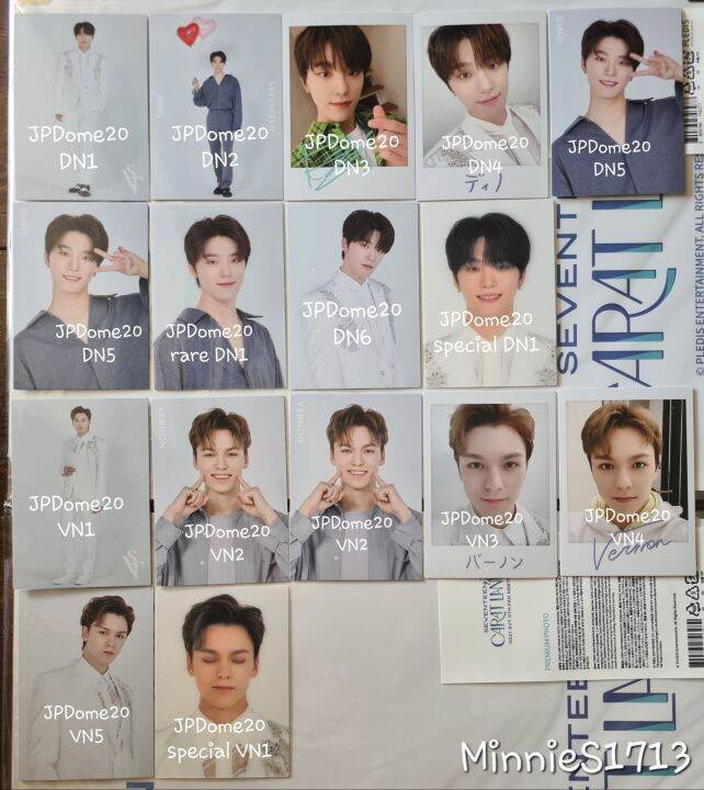 Seventeen 2020 Japan Dome Tour Photocard (3) | Lazada.co.th