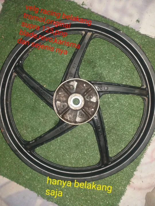 velg racing belakang tromol supra 125 pnp kharisma blade revo original ...