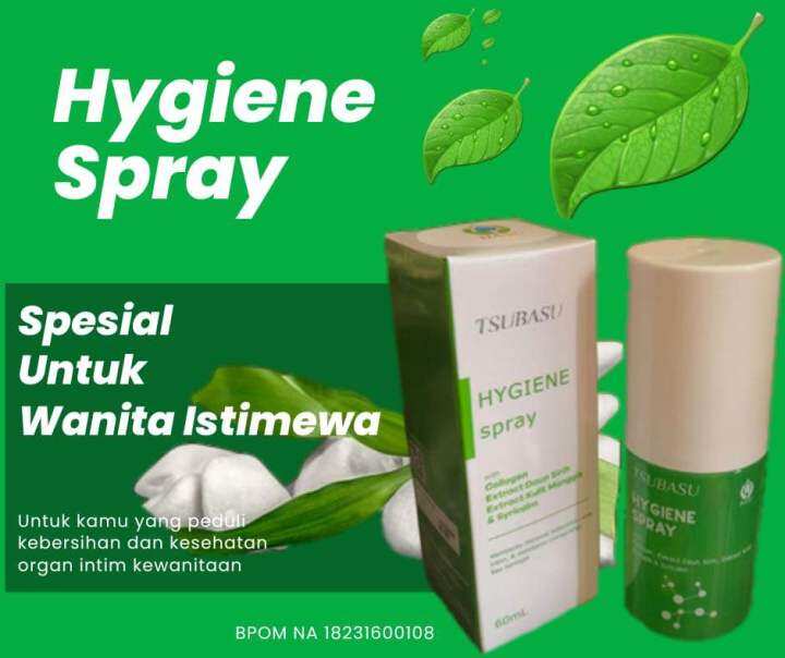 TSUBASU HYGIENE SPRAY pembersih kewanitaan bikin kesat dan rapat ...