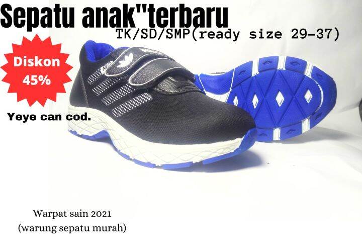 sepatu Adidas anak terbaru ready size 29-37 (TK/SD/SMP) | Lazada Indonesia