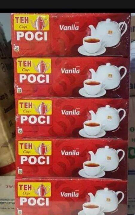 Teh celup poci vanila box/pak - 5 box - Teh alamai harum | Lazada Indonesia