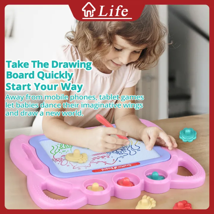 Mini Magnetic Magic Slate Graffiti Board Magnetic Magic Sketchpad Slate ...