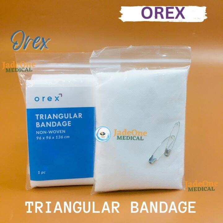 OREX Triangular Bandage (96x96x136cm) | Lazada PH