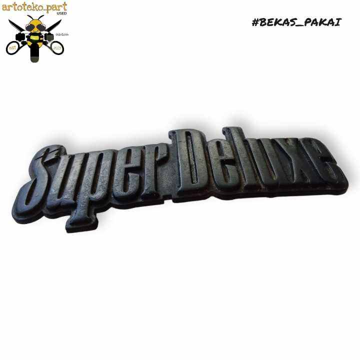 EMBLEM BOX BOK AKI YAMAHA V80 ROBOT SUPER DELUXE ORIGINAL ORI SINIL ...