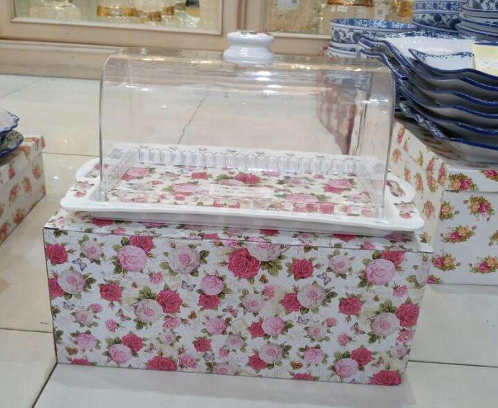 tempat roti tawar motif shabby | Lazada Indonesia