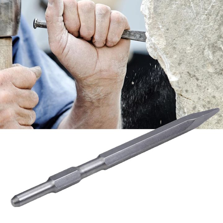 28cm Point And Flat Head Electric Hammer Chisels Hex Chisel Woodworking