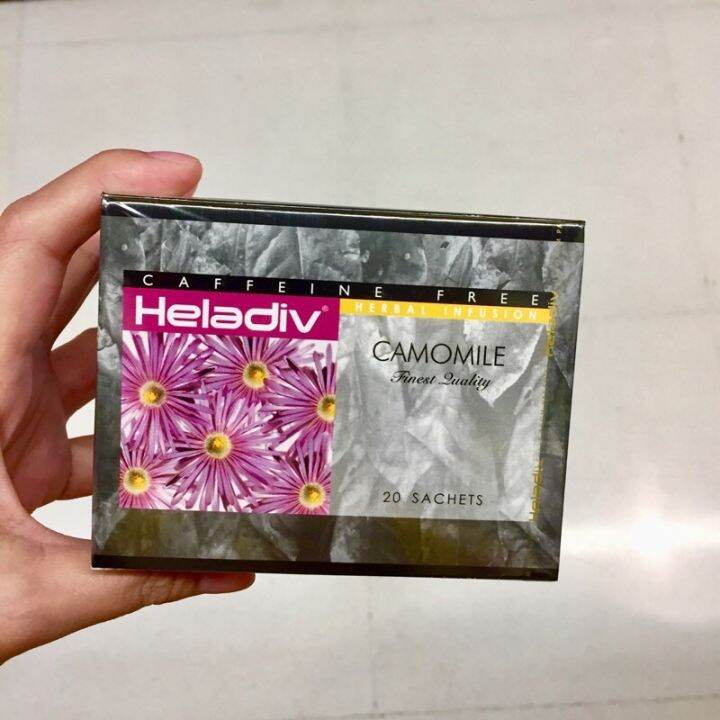 Caffeine free!!! Heladiv Ceylon tea Camomile flavoured ชาผงกลิ่นคาโม ...