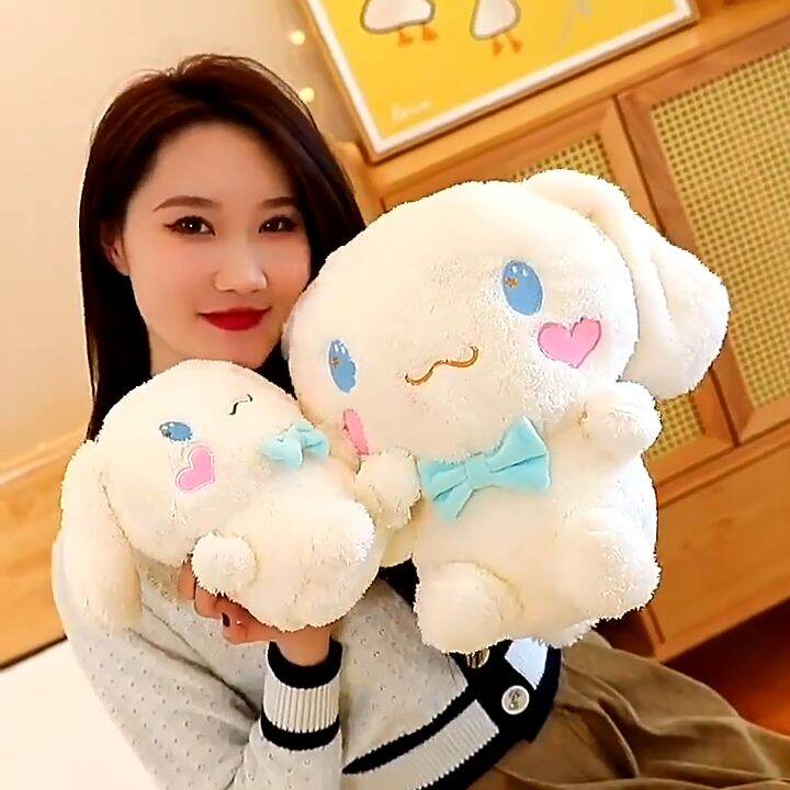 Miniso Kawaii Cinnamoroll Plush Sanrio Stuff Toy Cute Pillow ...