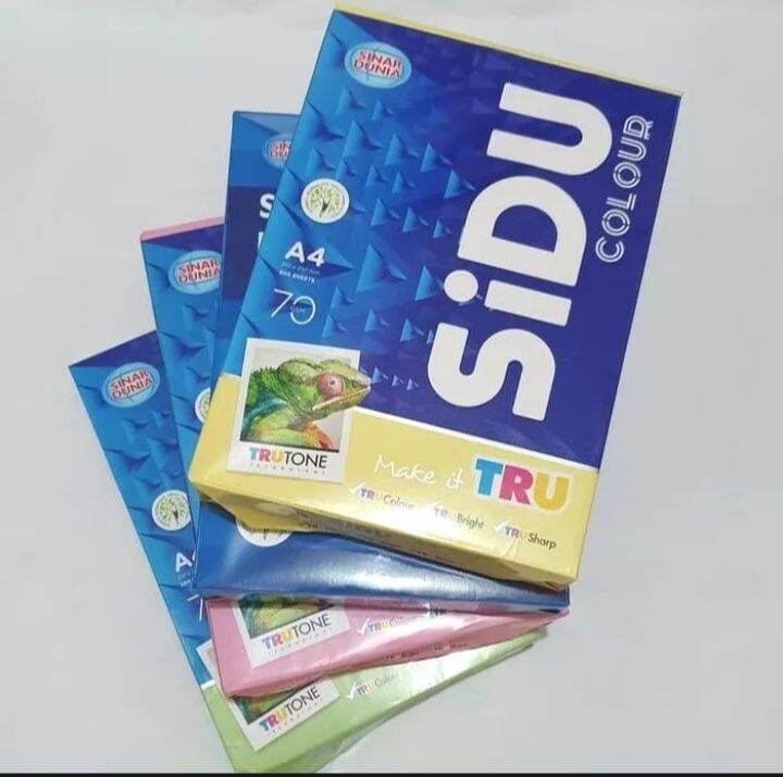 kertas hvs warna f4 70 gram | Lazada Indonesia