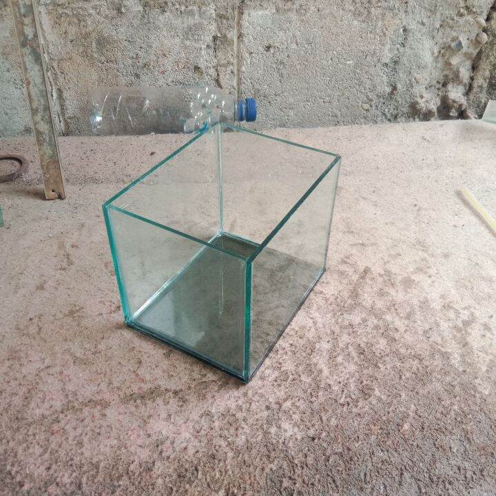 soliter kaca 15*12*12 / aquarium chana / aquarium ukuran sedang ...