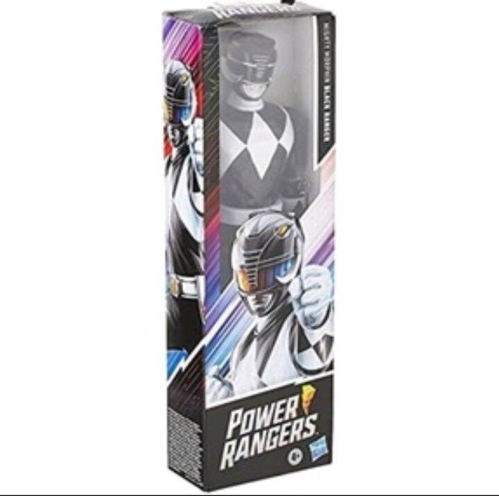 Power Rangers Mighty Morphin Black Ranger 12-inch action figure | Lazada PH