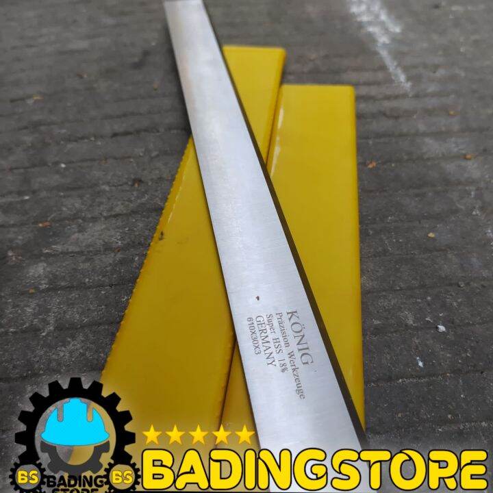 KONIG GERMANY pisau planer knife super HSS 610 Mata Pisau Planer HSS ...