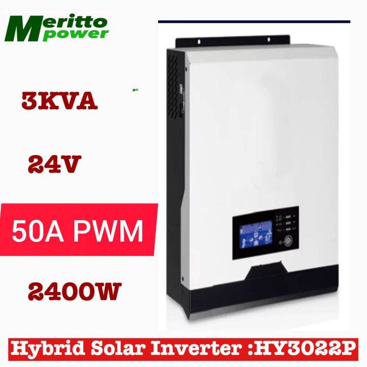 3KVA Solar Hybrid Inverter 24V 220VAC 50A PWM model: HY3022P / 3kva24v25A mppt model: HY3022VM ...