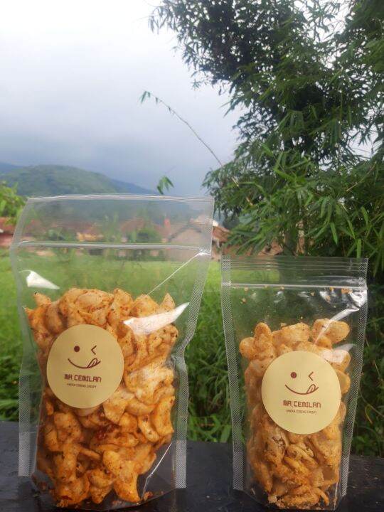 Cireng Bulan CRISPY Rasa Daun Jeruk Pedas Gurih Renyah Nikmat | Lazada ...