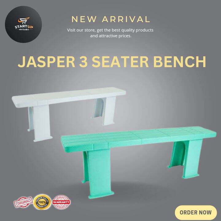 Start Up Cofta Jasper 3 Seater Bench (1 piece) | Lazada PH