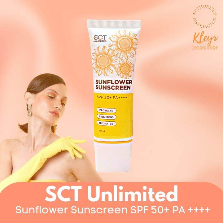 Sunflower Sunscreen SPF 50+ PA ++++ | Lazada PH