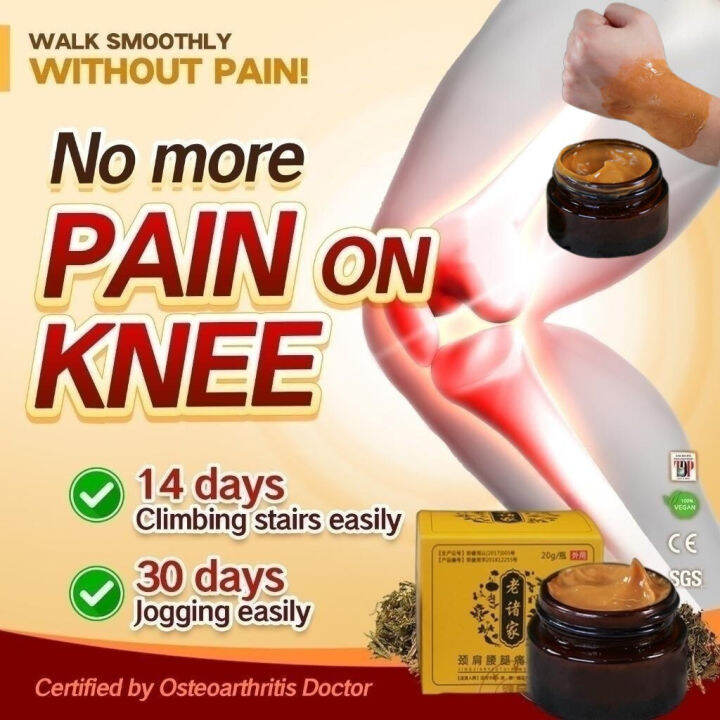 LAO ZHU JIA PAIN RELIEF OINTMENT 30g Rheumatic gout cream joint body ...