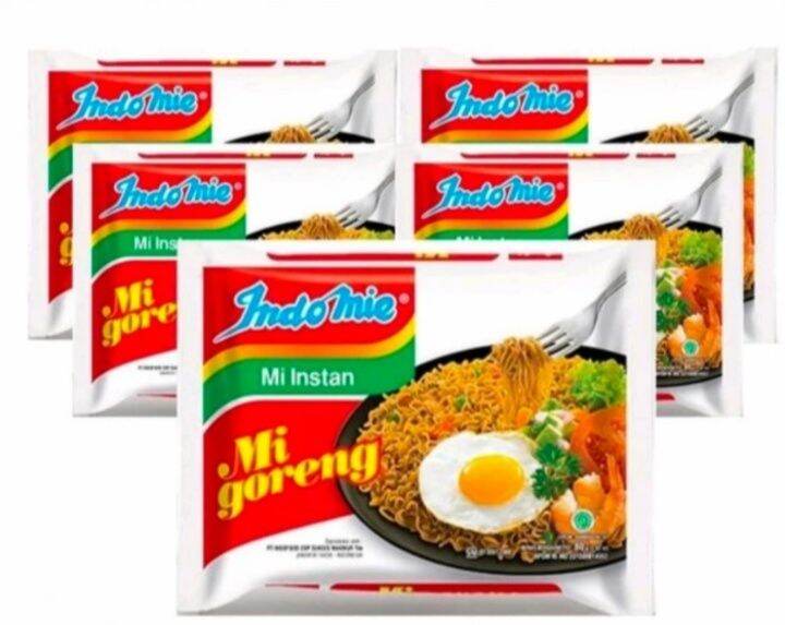 Indomie goreng 5 bungkus 7 gr | Lazada Indonesia