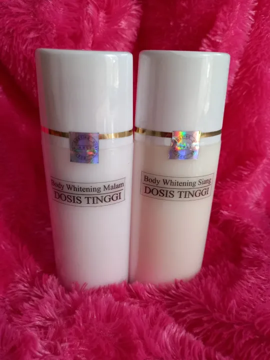[ Siang&Malam ] HB DOSTING PEMUTIH WHITENING LOTION DOSIS TINGGI | Lazada Indonesia
